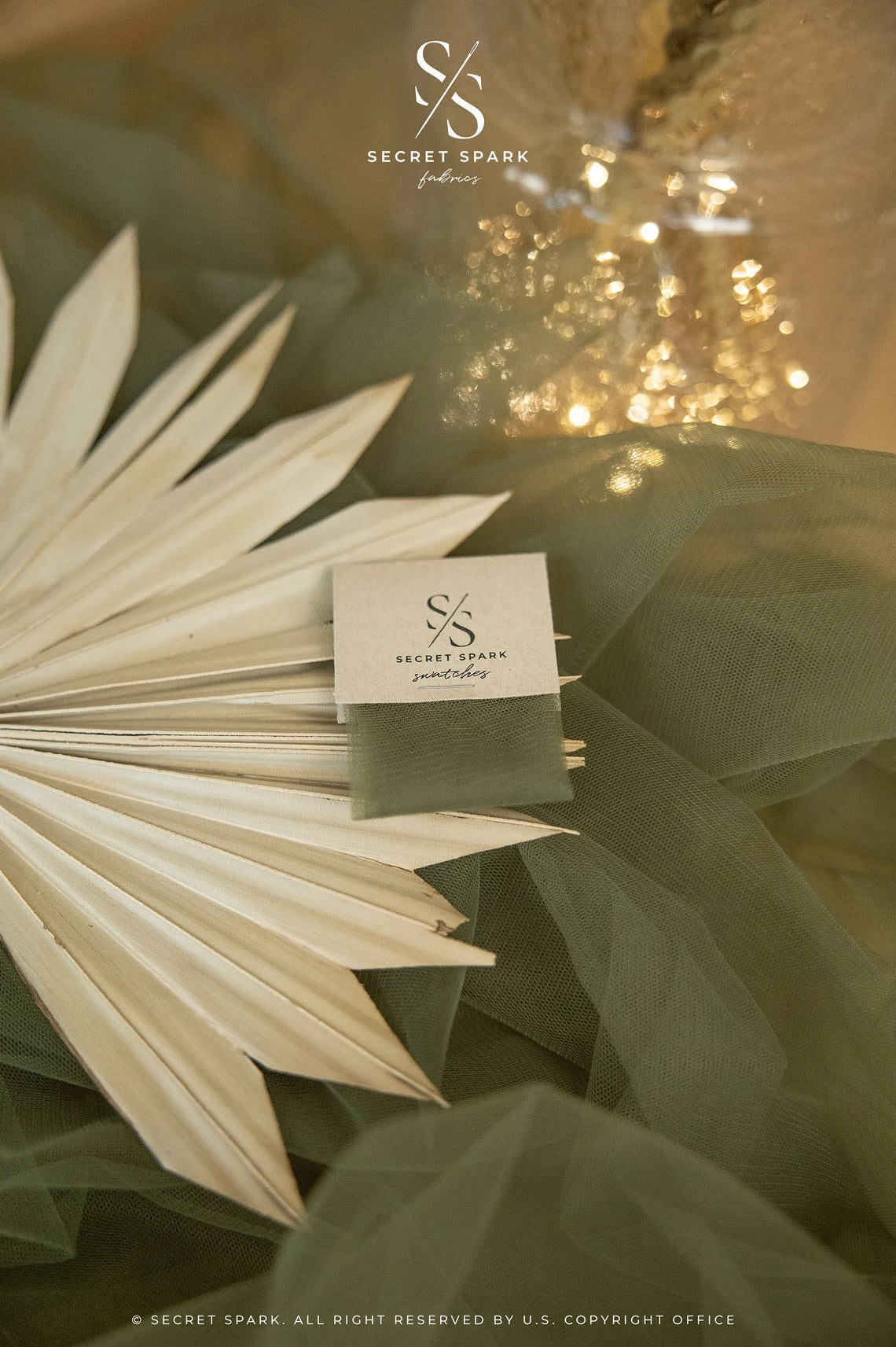Khaki Color Tulle 59" Premium Quality Fabric by the Yard – Secret Spark ...