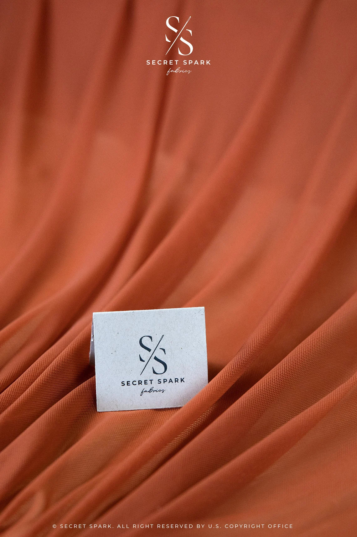 Shop Rust Power Mesh | Dynamic Net for Stage & Athletic Wear – Secret ...