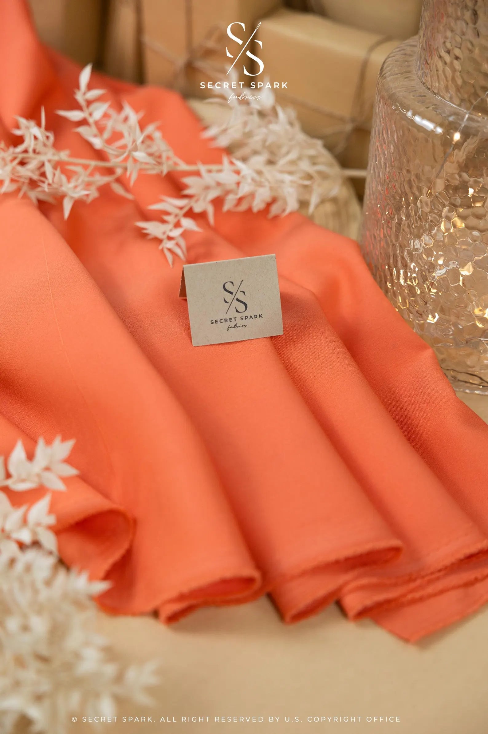 Watermelon Stretch Crepe Fabric | Vibrant | for Dresses & Statement ...