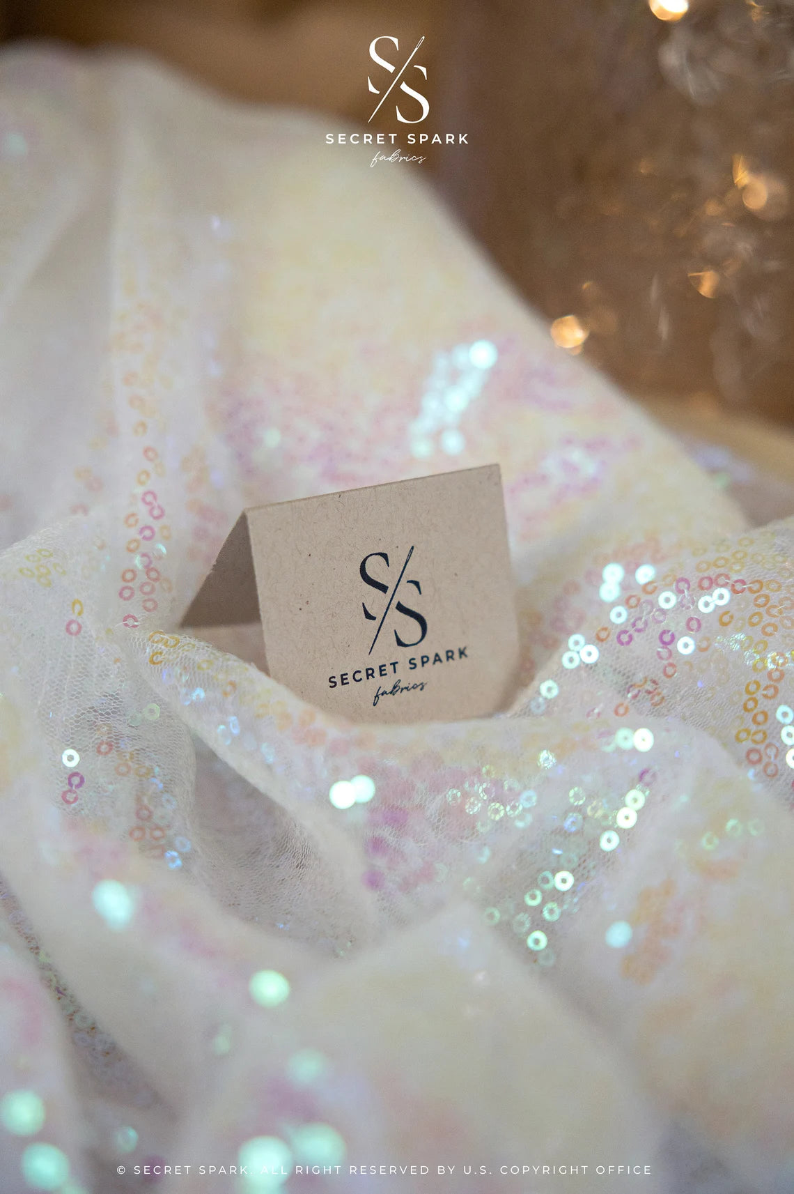 Shop Sequin Fabric | Premium Mesh for Bridal & Wedding Decor – Secret ...